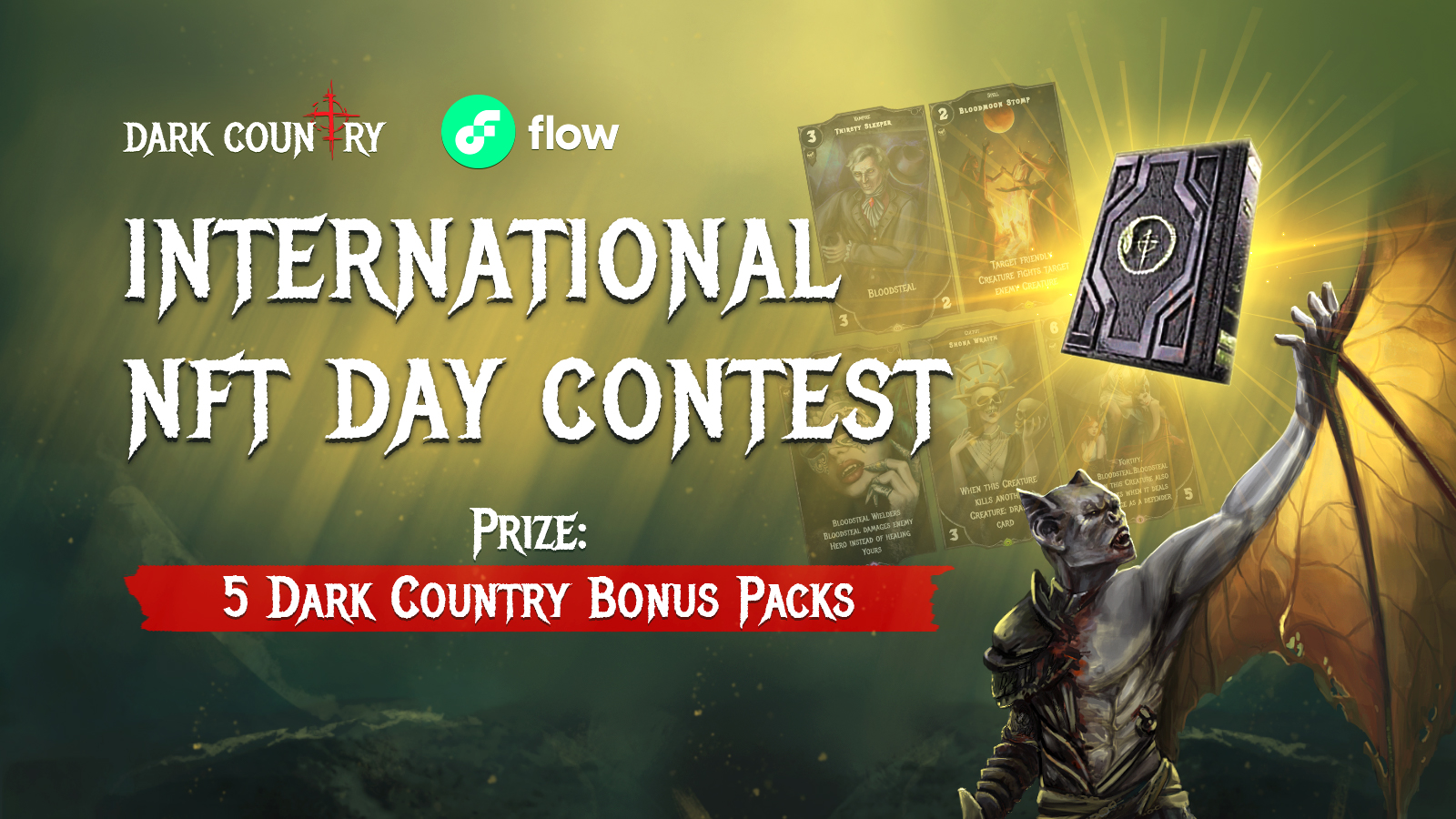 International NFT Day with Dark Country Game!